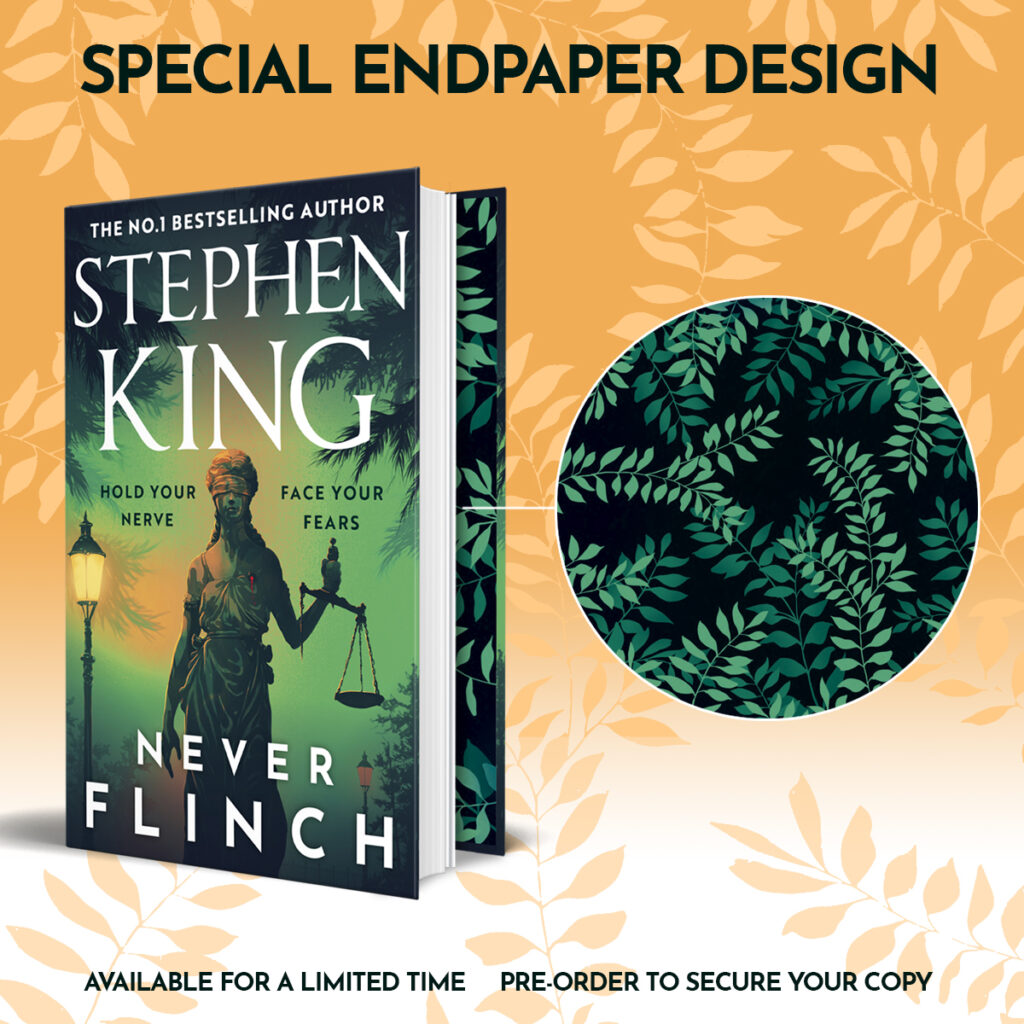 Never Flinch: Exciting Updates - Stephen King Books